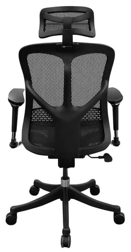 Dalenor Ergonomcká kancelářská židle Tech Smart, síťovina, černá