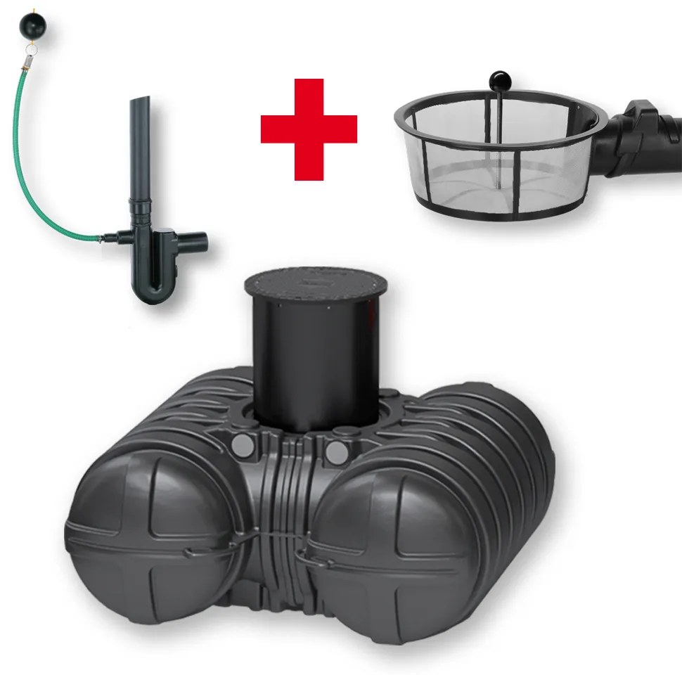 Retenční nádrž Roth s filtrem, 50 % retence O 3 500 l 1135007229