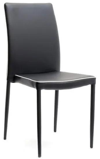 design4life Jídelní židle LARENO černá