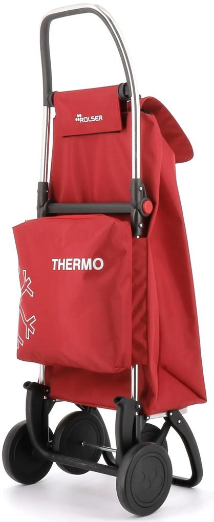 Rolser I-Max TERMO Zen 4 Logic nákupní taška na kolečkách, červená