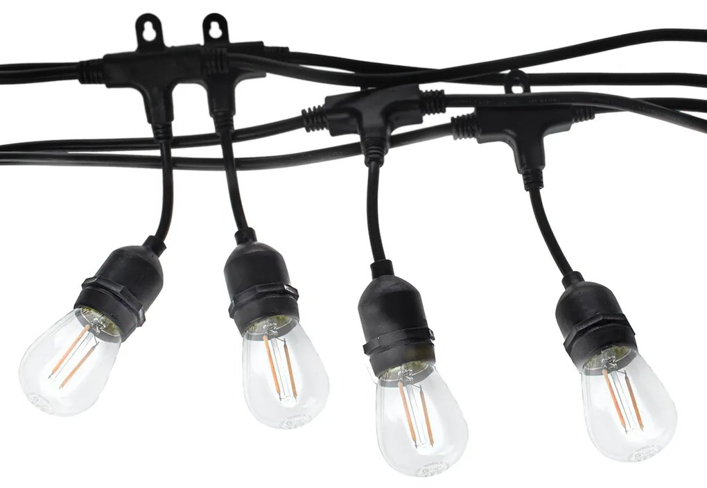LED světelný řetěz Basic, 10m, (žárovky jsou součást balení), b