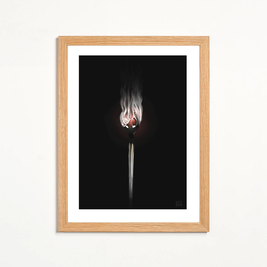 Lucie Talaber | Match Rám: Černý, Velikost: 60 x 40 cm