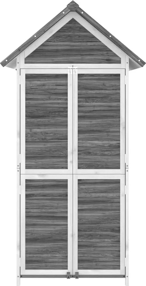 vidaXL Zahradní přístřešek na nářadí 89 x 52,5 x 175 cm borovice [172244] Barva: Hnědá