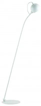 Ball Frandsen stojací lampa,130 cm, bílá/mat Frandsen lighting 570253