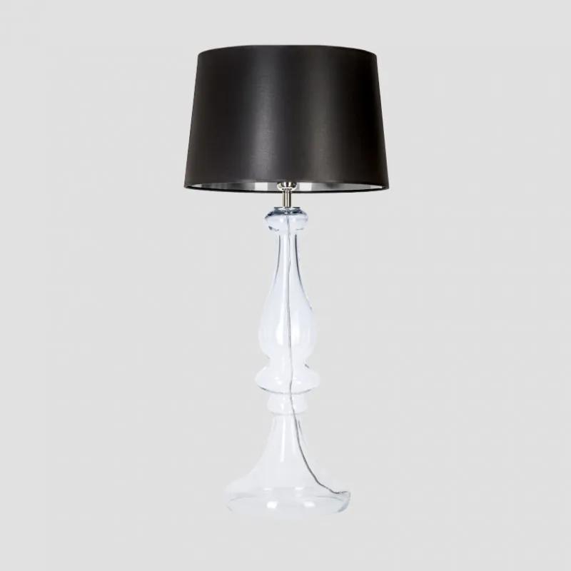 4concepts Luxusní stolní lampa LOUVRE Barva: Černo-bílá