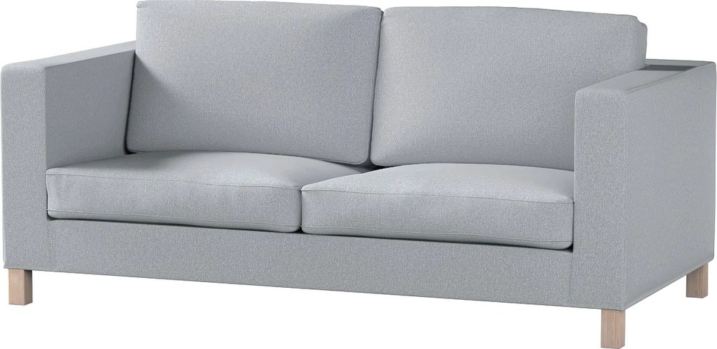 Potah na pohovku IKEA Karlanda rozkládací, krátký barva šedá látka pletený vzor