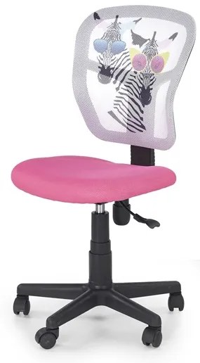 Dětská židle JUMP (růžová) - VÝPRODEJ