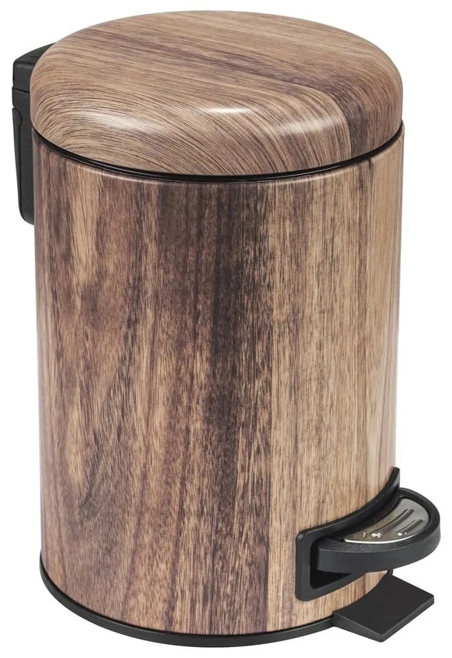 Pedálový ocelový odpadkový koš 3 l Acacia – Wenko