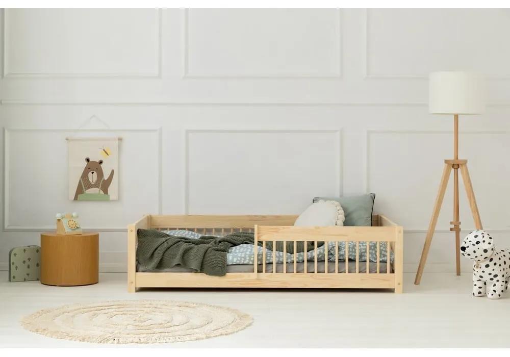Dětská postel z borovicového dřeva v přírodní barvě 120x200 cm Mila CPW – Adeko