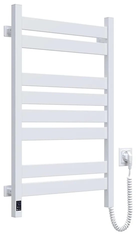 Navin Koupelnový žebříkový radiátor s term. LARGO 432W/230V 80,6 cm IP44 bílá pravá 12-844053-5080