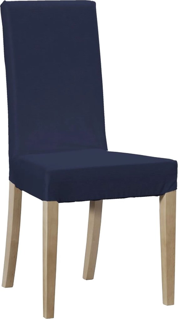 Potah na židli IKEA Harry, krátký barva tmavě modrá