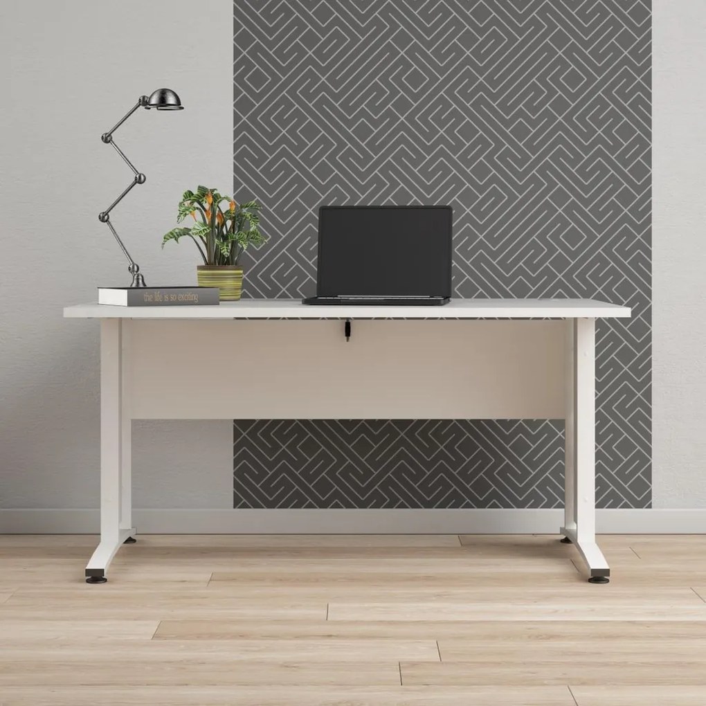 Kancelářský stůl Modulo 150 x 80 cm, bílá
