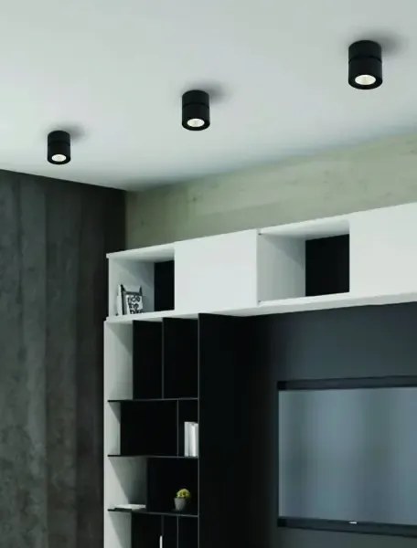 Minimalistické bodové svítidlo Mone černá