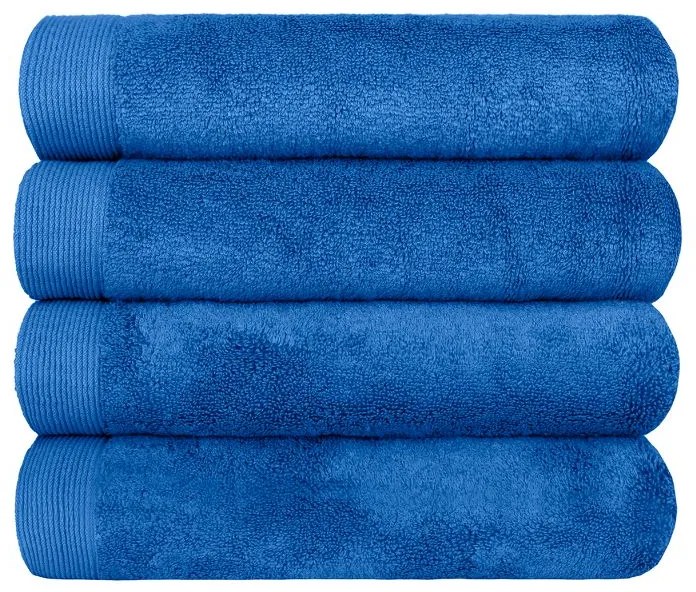 SCANquilt modalový ručník MODAL SOFT středně modrá žínka 15 x 21 cm