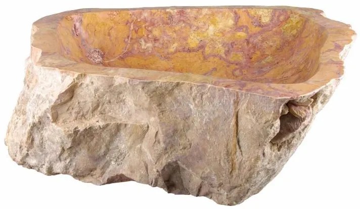 Umyvadlo z přírodního kamene Savona DIVERO - na desku