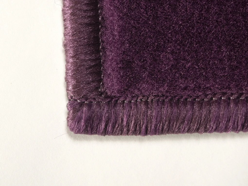 Alfa Carpets, Kusový koberec Circles lila, 190x280, fialová, chodba / předsíň