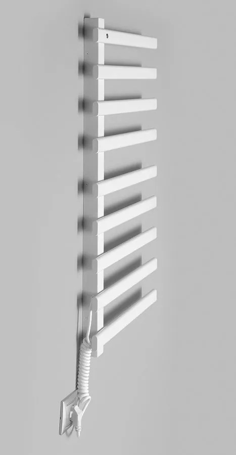 Sapho Elcor elektrický sušák ručníků 480 x 920 x 50 mm 128W bílá EB450