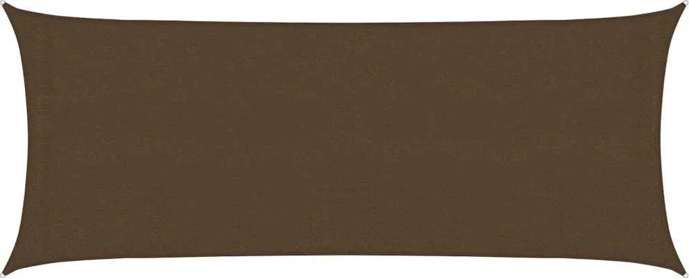Plachta proti slunci 160 g/m² hnědá 2 x 5 m HDPE 311781