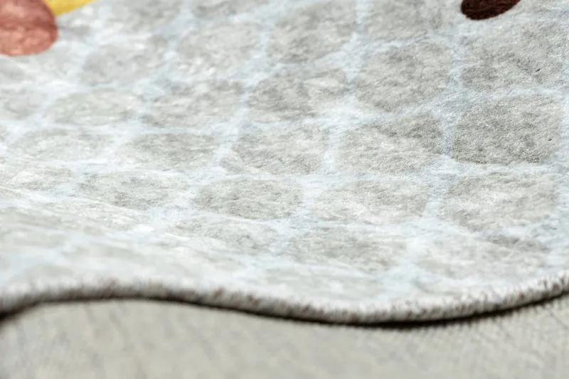 Dywany Łuszczów Dětský kusový koberec Junior 52104.801 Safari grey Rozměry koberců: 120x170