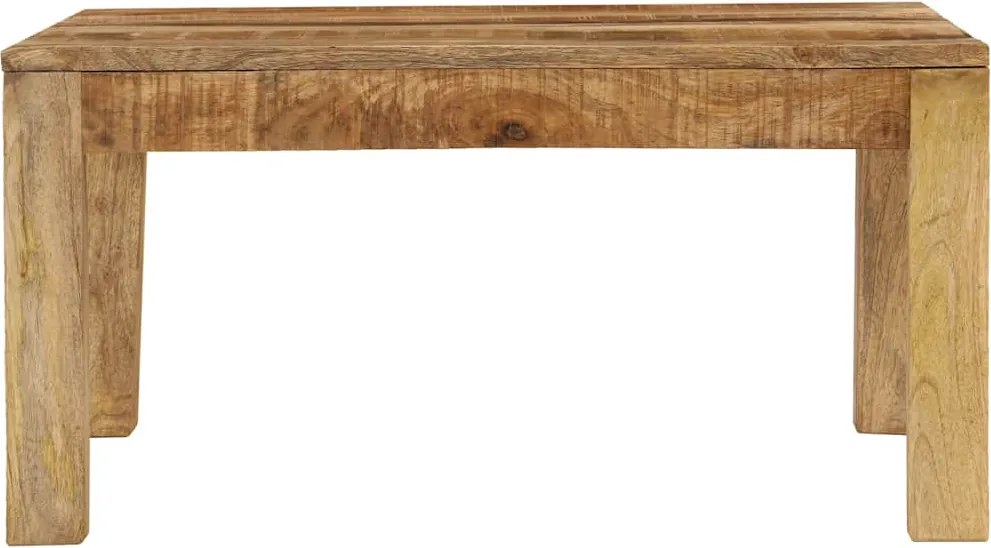 Konferenční stolek 80 x 80 x 40 cm masivní mangovníkové dřevo 246701
