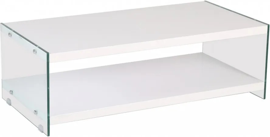 Casarredo *Konferenční stolek BIBIONE-771 bílá/sklo