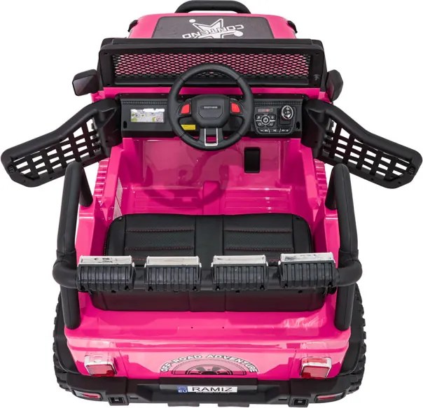 Elektrické autíčko Jeep BEAST 4x4 růžové