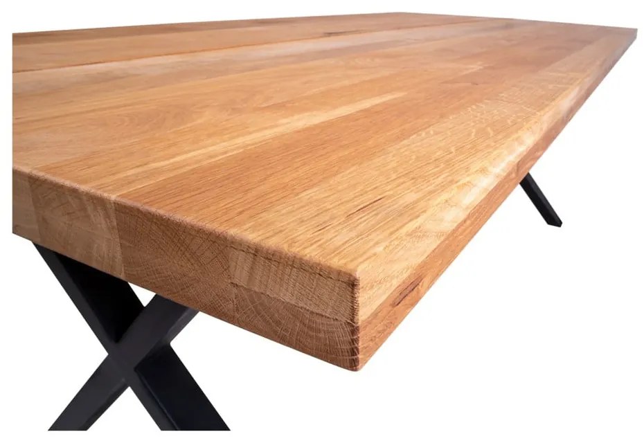 Jídelní stůl z dubového dřeva House Nordic Montpellier Oiled Oak, 200 x 95 cm