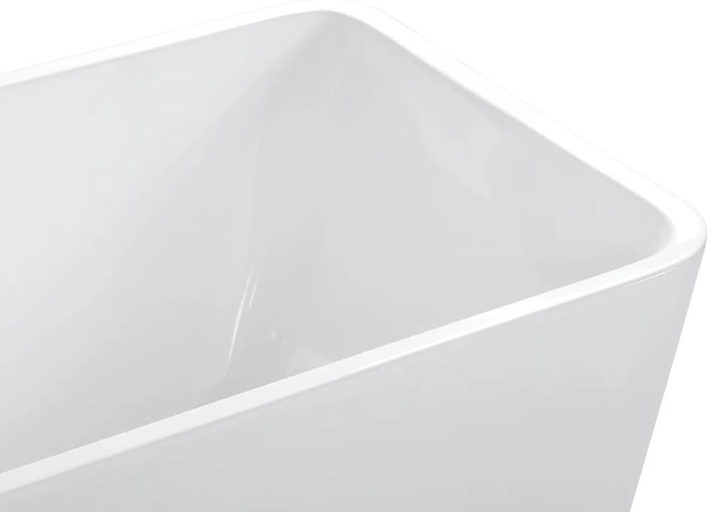 BESCO Volně stojící vana EVITA bílá Barva - Bílá, Barva sifonu - Chrom, Rozměr vany - 160 × 80 cm - VANEVITA160