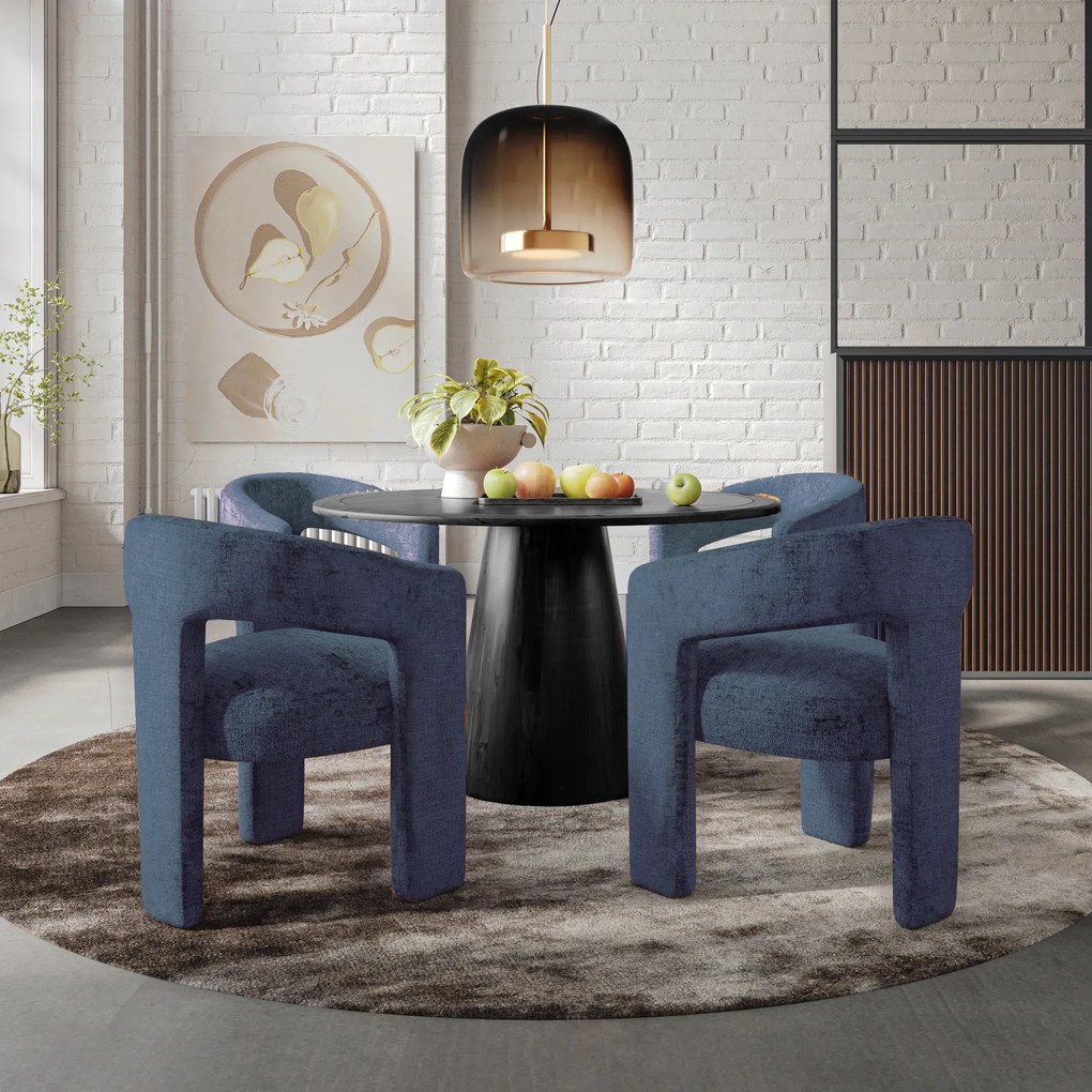 Designové čalouněné jídelní křeslo Leith - výběr z 18 provedení