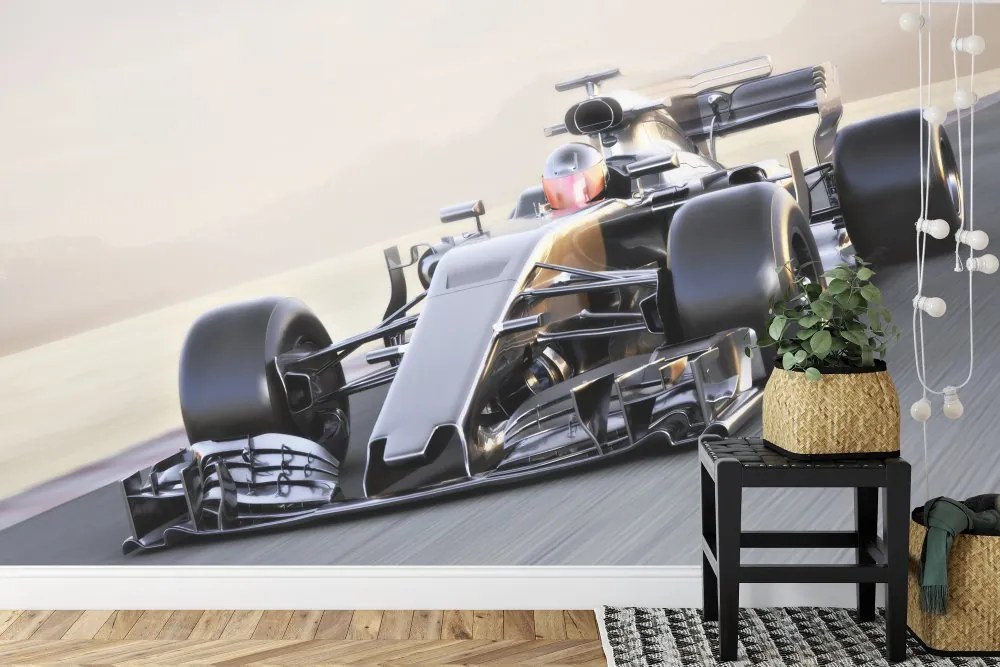 Fototapeta Vůz F1 V Pohybu Hladký vinyl 135x90