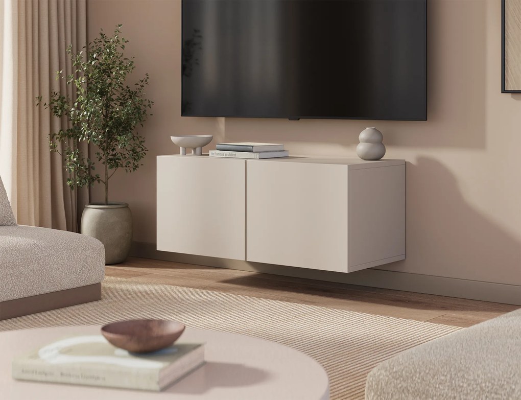 ADRK Furniture Lila Závěsný TV stolek ADRK-RTV-LIL-100-K
