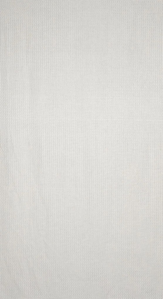 Bílý závěs na kroužcích MADISON v eko stylu 140x250 cm