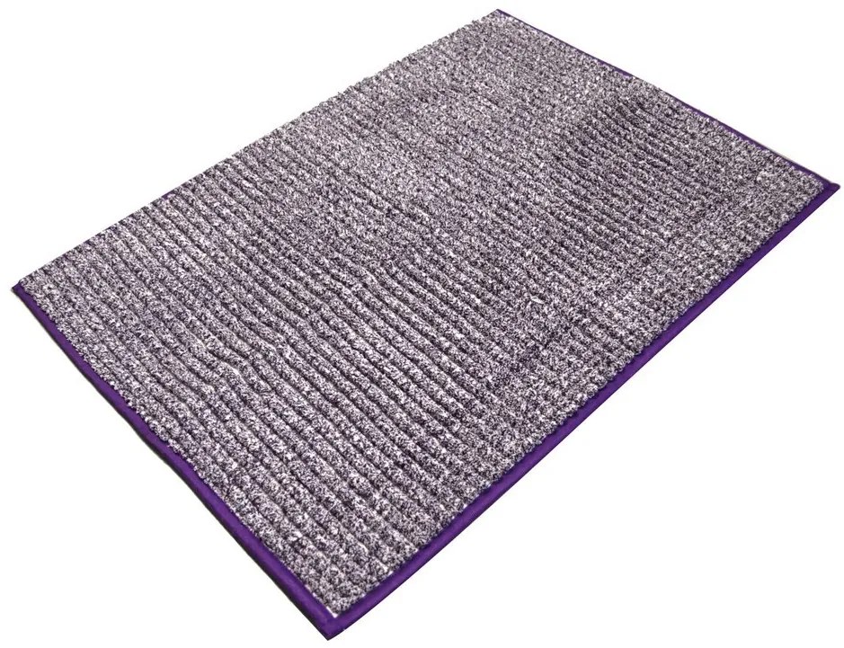 Aqualine, Koupelnová předložka, 50x70cm, 100% polyester, protiskluz, fialová, 7021313