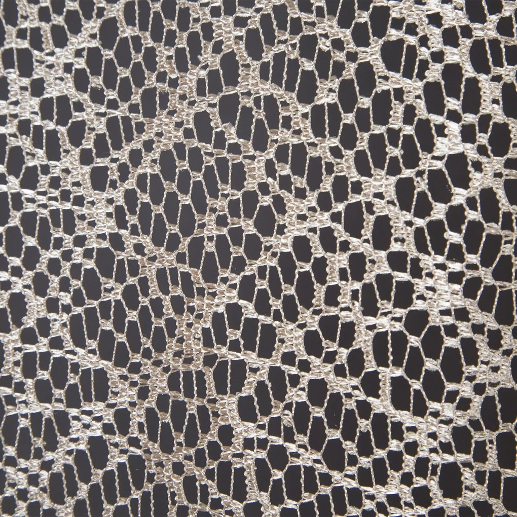 ZÁCLONA NA KROUŽCÍCH AMANDA 140X250 CM BÉŽOVÁ
