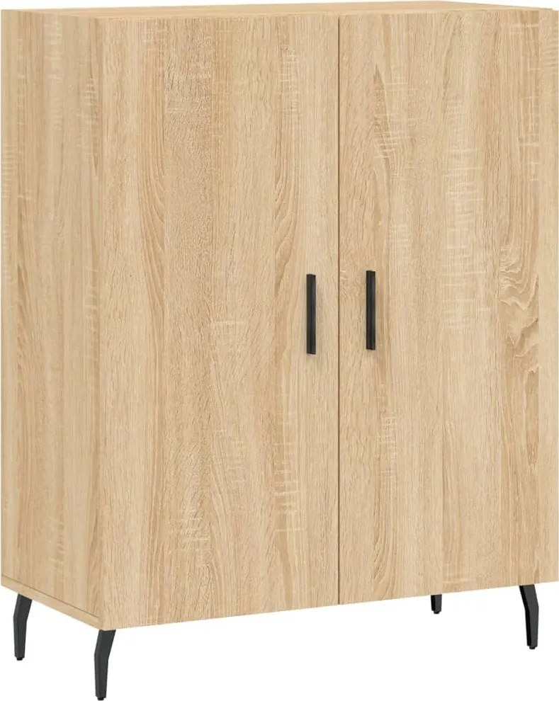 vidaXL Skříň highboard 69,5 x 34 x 180 cm kompozitní dřevo [3189272] Barva: Bílá