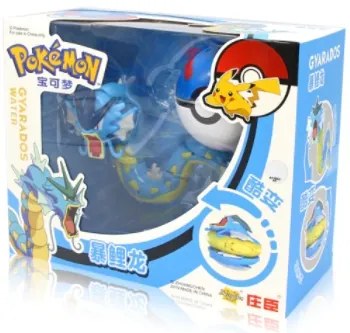 Skládací pokémoni v Pokeballu Varianta: Gyarados skládací, s krabicí