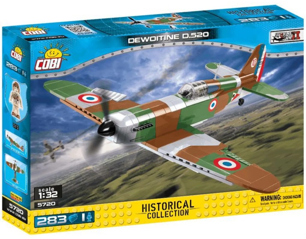 Stavebnice cobi 5720 dewoitine d.520