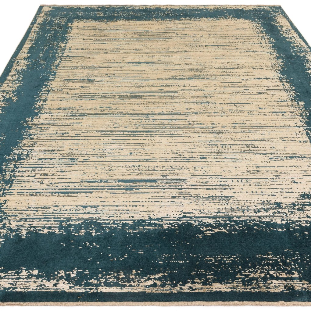 Tribeca Design Kusový koberec Trigger Emerald Gold Rozměry: 160x230 cm