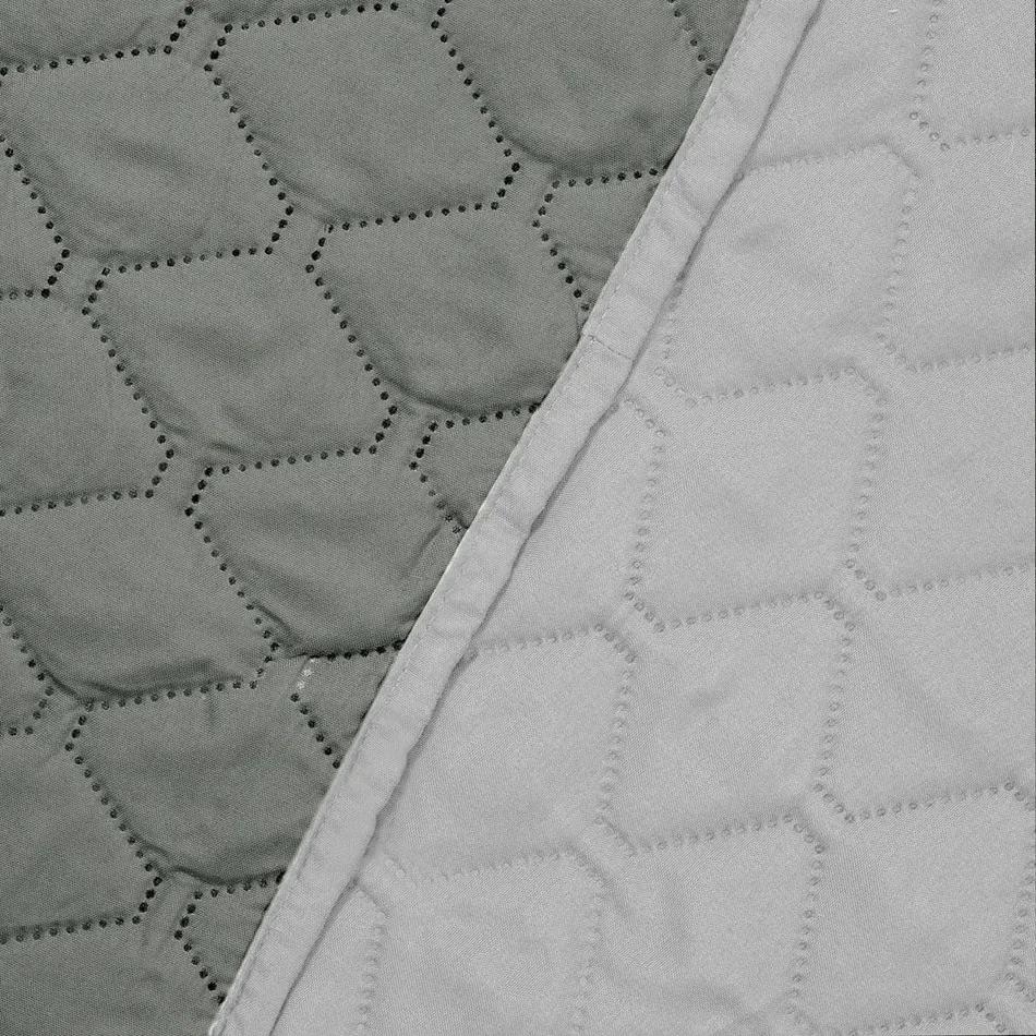 DecoKing Přehoz na postel Axel šedá, 220 x 240 cm, 220 x 240 cm