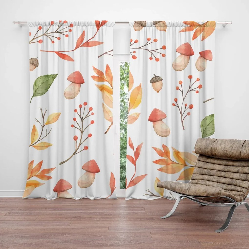 Sablio Závěs Houbařská sezóna: 2ks 140x250cm