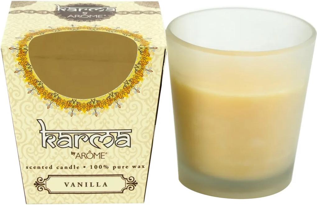 Arôme Svíčka Karma 100g - vanilka