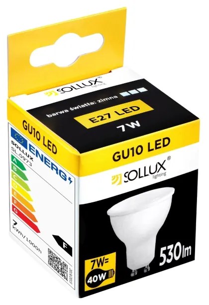 LED žárovka GU10 4000k 7w 530lm