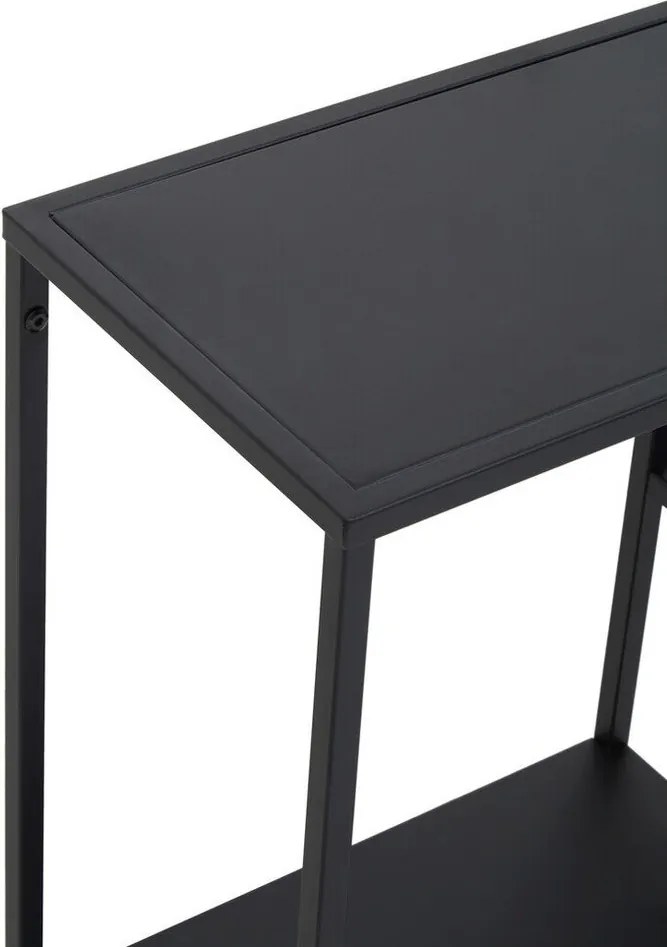 Černý ocelový regál 80x81x26 cm Acero – Premier Housewares