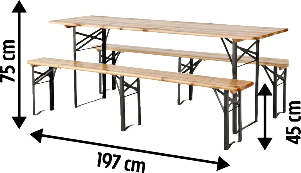 DS Plus Pivní set dřevěný  EKVIP