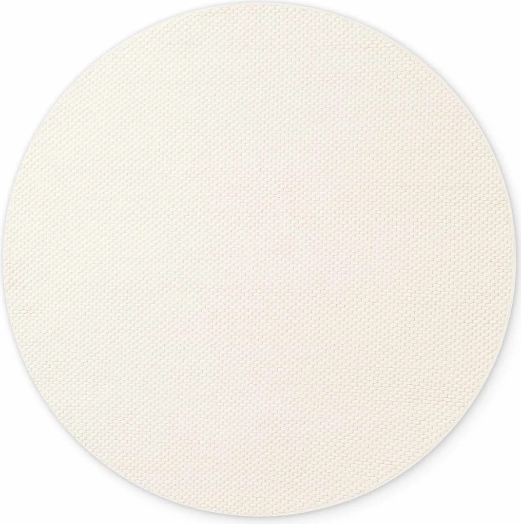 ELLE Decoration, Kusový koberec Lyon Beans 106314 Natural Cream kruh z kolekce Elle, 160x160 (průměr) kruh, bílá, ložnice