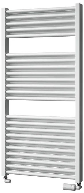 Isan Duo 1230 x 600 mm koupelnový radiátor bílý