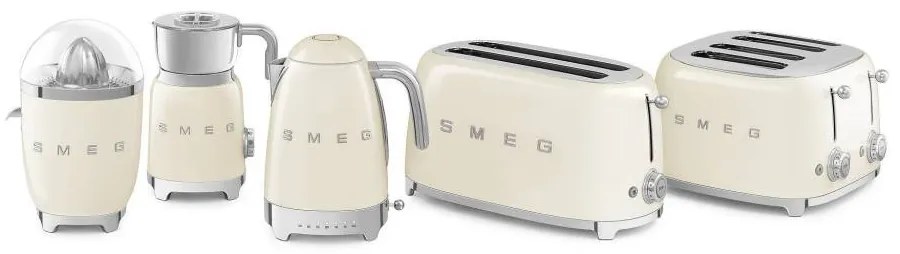 Rychlovarná konvice Smeg 50´s Retro Style s regulací teploty, krémová