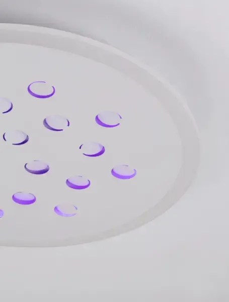 Moderní stropní svítidlo Astraeus RGB 45 s dálkovým ovládáním