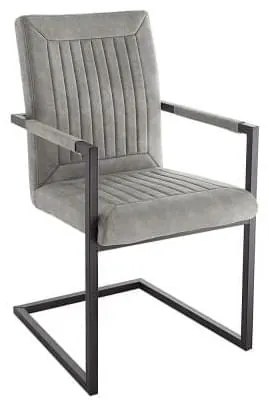 Inviro Konferenční židle VIOLLETA, kamenná šedá