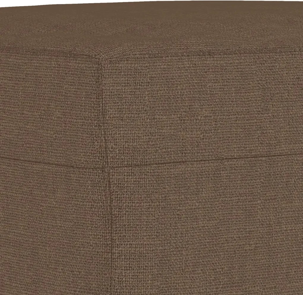 3dílná sedací souprava hnědá textil 3201893